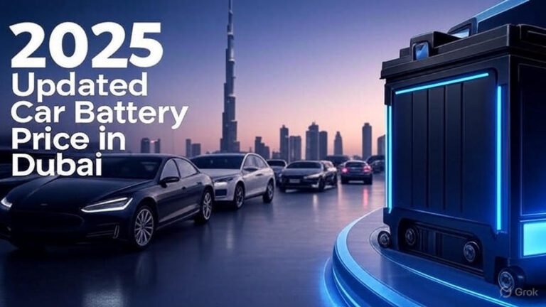 Dubai’s Fastest & Genuine Car Battery Change – Best Price Guaranteed ...